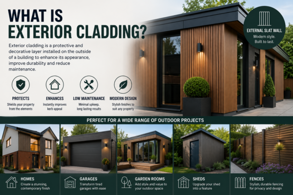 Exterior Cladding, What Is It? - F2W Ltd