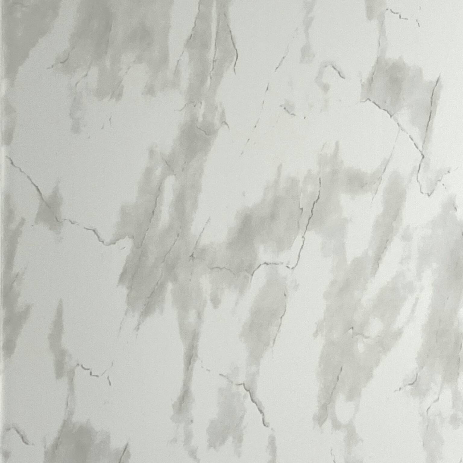 Large Subtle White Grey Marble - 1m Shower Wall Panelling - floorstowalls