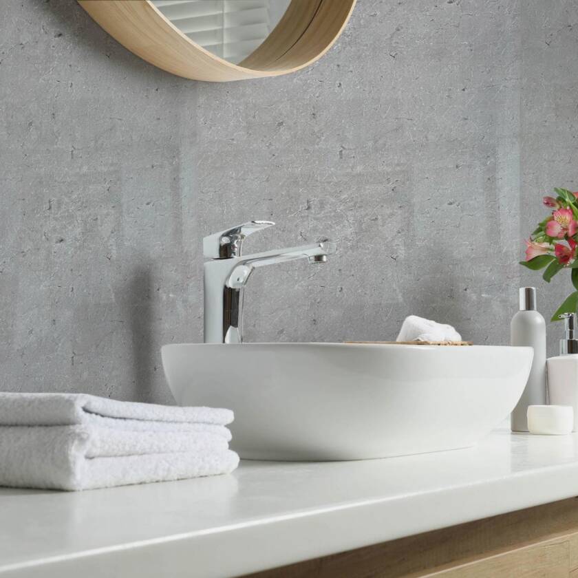 Large Roman Marble 1m Shower Wall Panelling | Marble Panels UK